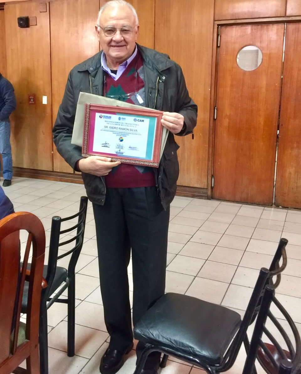 RECONOCIMIENTO EN MENDOZA AL DIRECTIVO DE CONAM ISIDRO SILVA POR SU ...