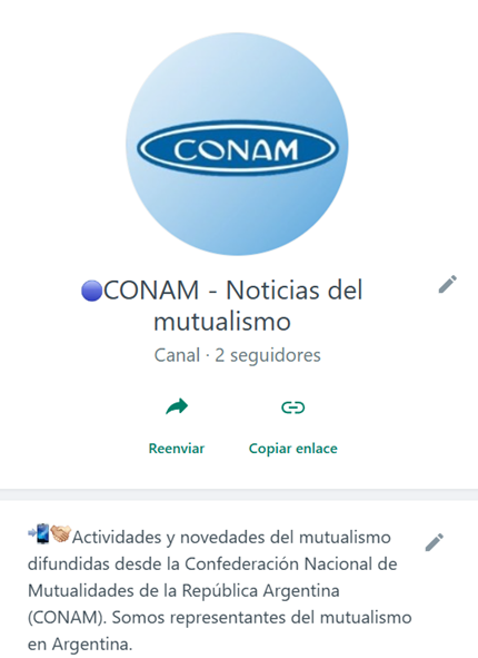 AHORA EL MUTUALISMO MÁS CERCA TUYO: ¡CONAM LANZA SU CANAL DE WHATSAPP ...